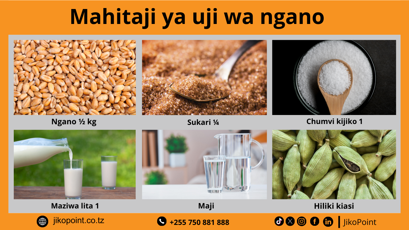 Jinsi ya kuandaa uji wa ngano | Jiko Point
