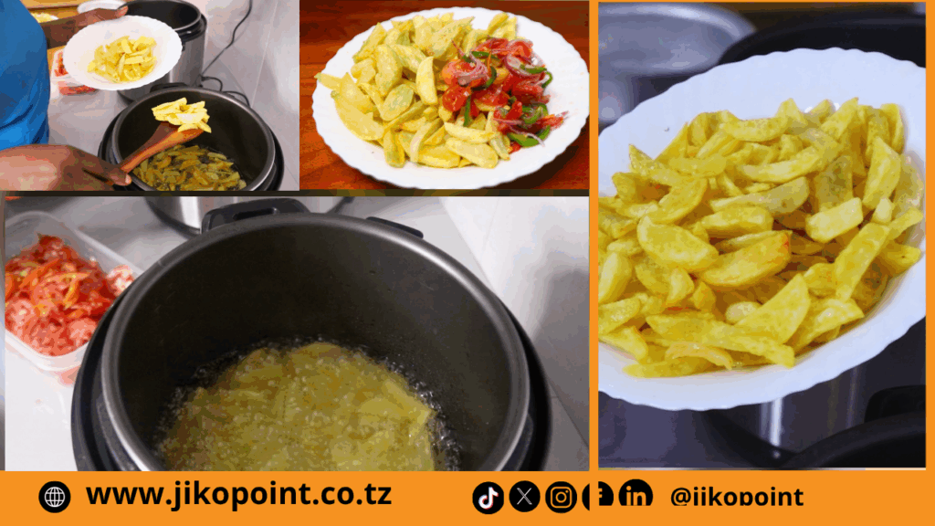 Namna ya kupika 'chips' kwenye pressure cooker | Jiko Point